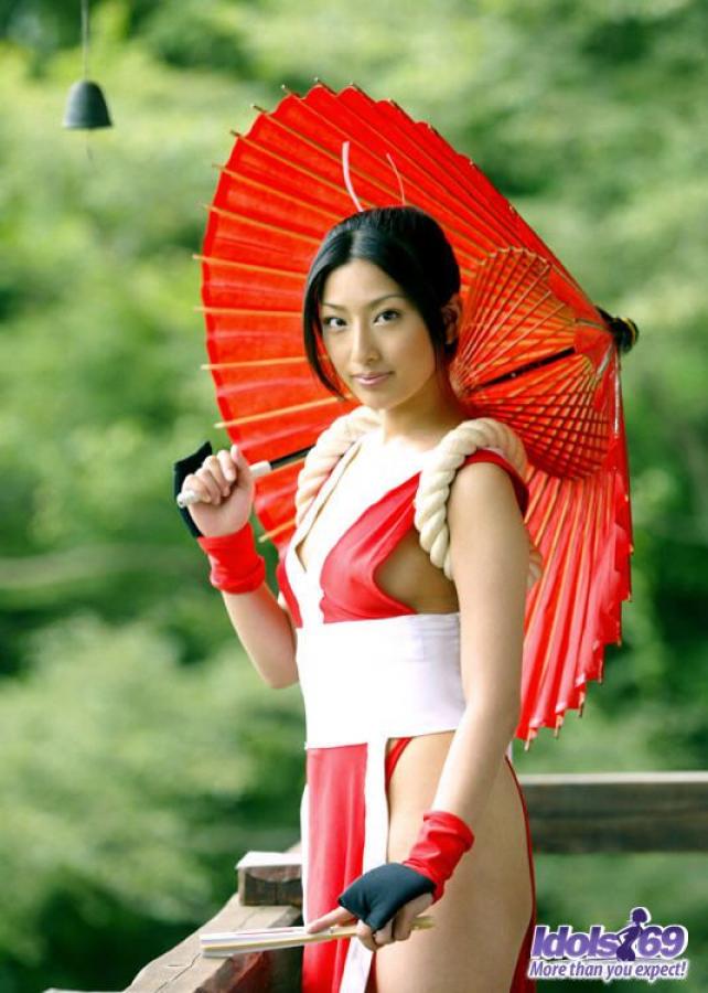 Asakawa Ran Slut in a red dress Images 172268