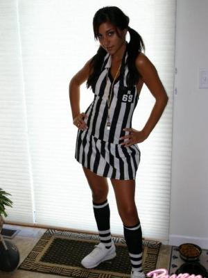 Raven looking hot after refereeing a match